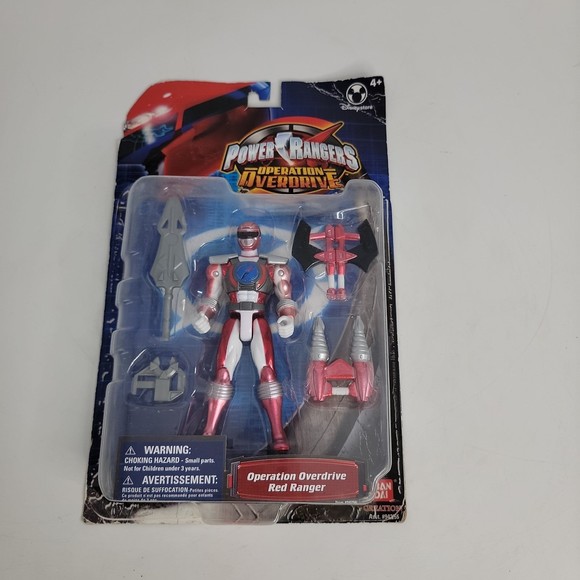 Toys | Power Rangers Operation Overdrive Red Ranger | Poshmark